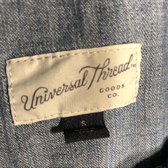 Universal Thread | Jeans | Universal Threads Chambray Romper Medium ...